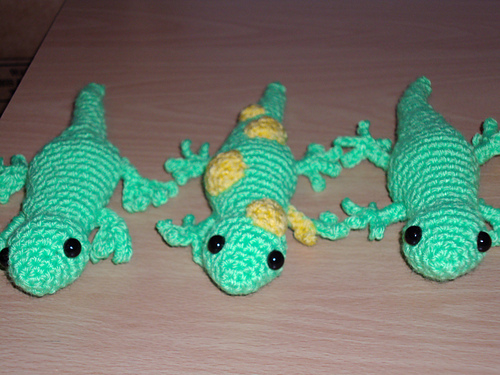 Ravelry: Gecko pattern by Ellie Skene