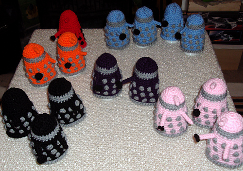 Ravelry: Dalek Egg Cosy pattern by Ellie Skene