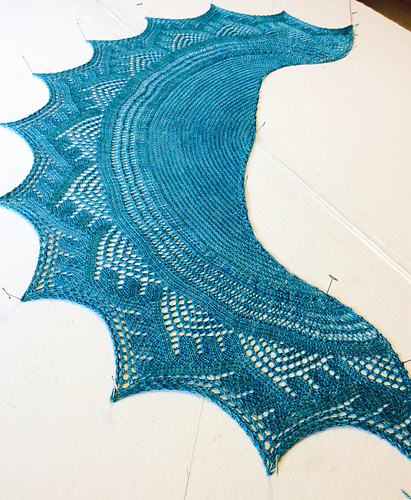 Ravelry: Crystal Bay Shawl pattern by Rosemary (Romi) Hill