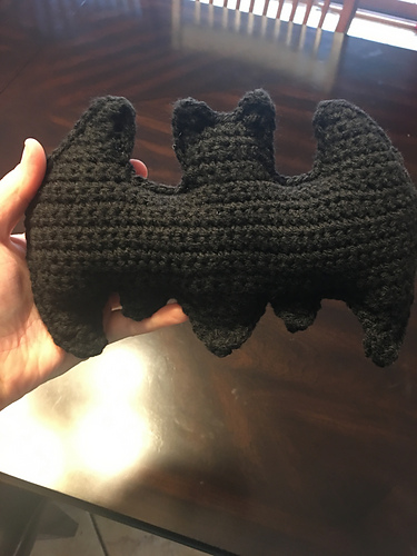 Ravelry: Bat Shaped Boomerang pattern by Alicia Spaid