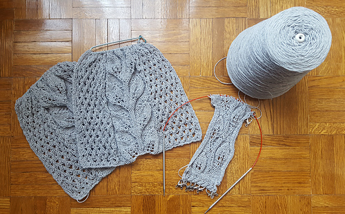 Enjoying knitting charts, commuter knapsack : r/knitting