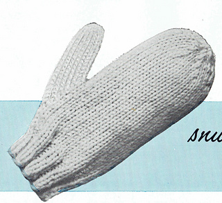 Ravelry: Ladies' and Mens' 2 Needle Mittens pattern by American Thread ...