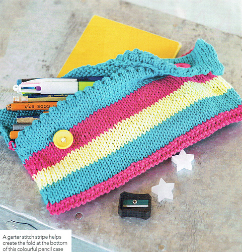 Ravelry: Pencil Case pattern by Julie Ferguson