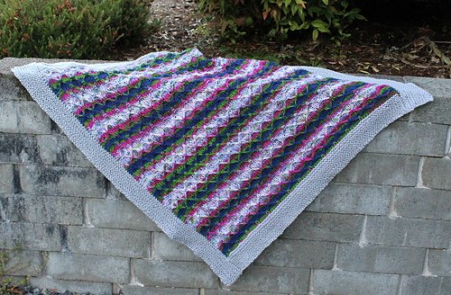 Ravelry: Linus Baby Blanket pattern by A Little Knitty Designs