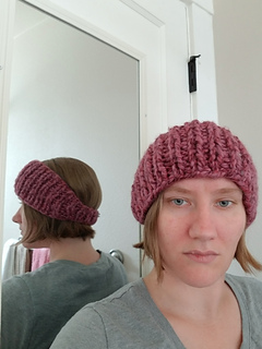 Ravelry: Short Row Ear Warmer pattern by Allie Goodwin