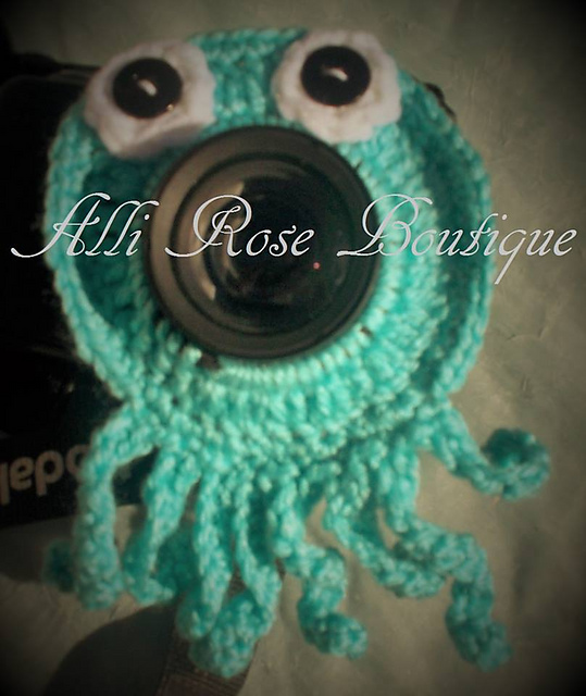 Ravelry: Octopus Camera Lens Buddy pattern by Allison Booker
