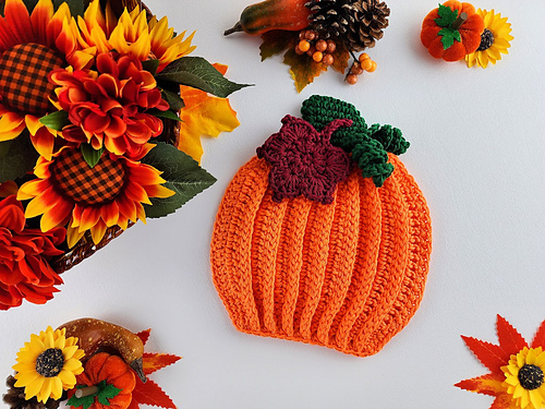Ravelry: Pumpkin Potholder pattern by D Moyer