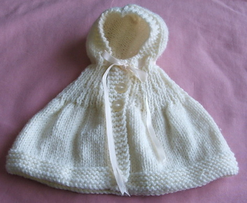 Ravelry: Hooded Cape for Doll or Teddy Bear pattern by Linda Flack