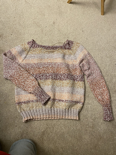 first sweater feels : r/knitting