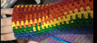 Ravelry: Moss Stitch Fingerless Gloves pattern by Alexia McCabe