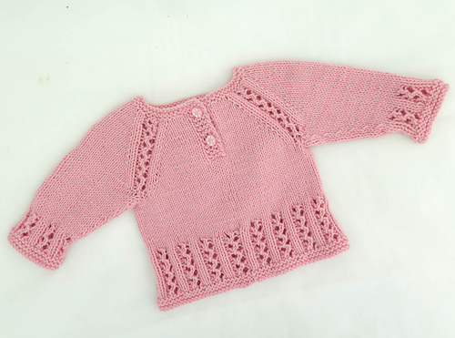 Ravelry: Sweet Lizzie Top Down Pullover pattern by Alma Mahler