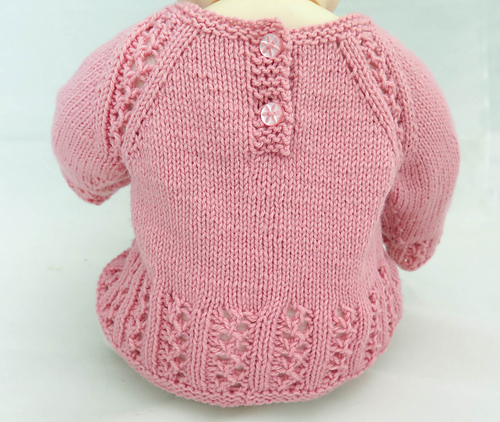 Ravelry: Sweet Lizzie Top Down Pullover pattern by Alma Mahler