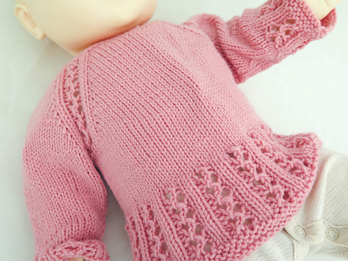 Ravelry: Sweet Lizzie Top Down Pullover pattern by Alma Mahler