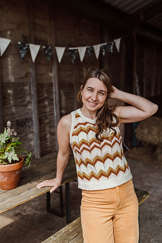Ravelry: Lavender Tank Top pattern by Along avec Anna