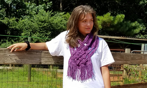 Ravelry: Woven Knot Cowl pattern by Janice Buttitta