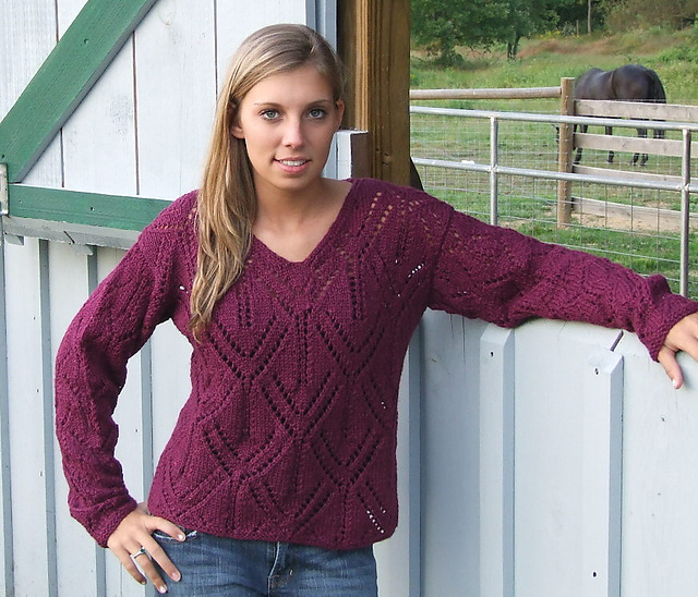 Ravelry: Dazzling Diamonds pattern by Beth Lutz