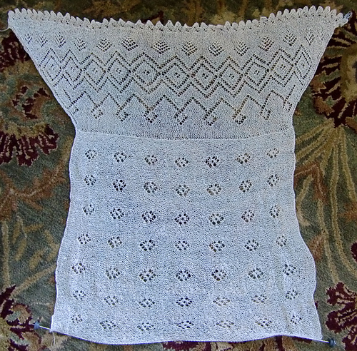 Ravelry: Royal Lace Baby Shawl 2013 pattern by Russian Lily