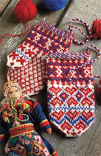 Ravelry: Sámi Children's Mittens pattern by Laura Ricketts