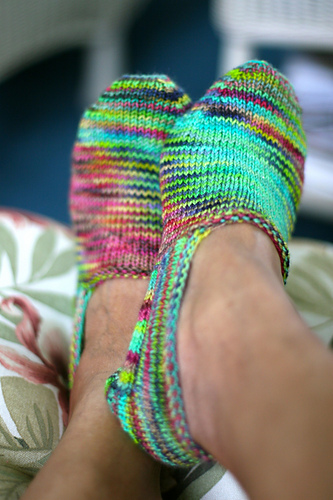 Ravelry: Turkish Bed Socks pattern by Kit Hutchin