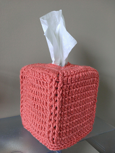 Ravelry: Square Tissue Box Covers pattern by Aprile Mazey