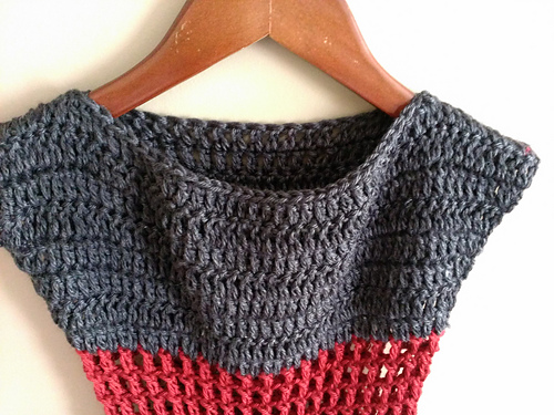 Ravelry: Girl's Mesh Top pattern by Aprile Mazey