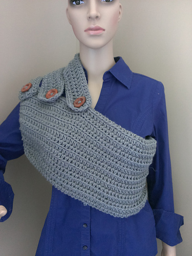 Ravelry: Mod Bod Wrap pattern by Aprile Mazey