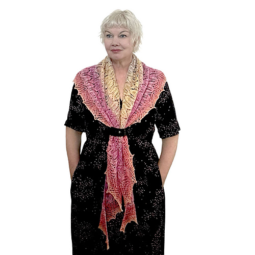 Ravelry: Little Raven Shawl pattern by Ambah O'Brien