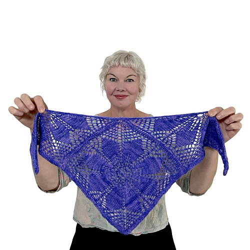 Ravelry: Cosmos Blossom Shawl pattern by Ambah O'Brien