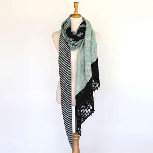 Ravelry: Yemaya Shawl pattern by Ambah O'Brien