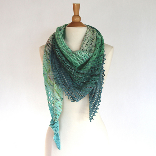 Ravelry: Adah Shawl pattern by Ambah O'Brien