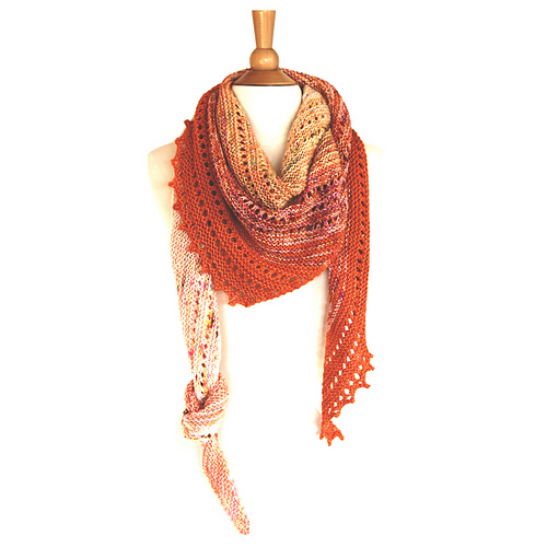 Ravelry: Adah Shawl pattern by Ambah O'Brien