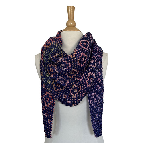 Ravelry: Moonflowers Shawl pattern by Ambah O'Brien