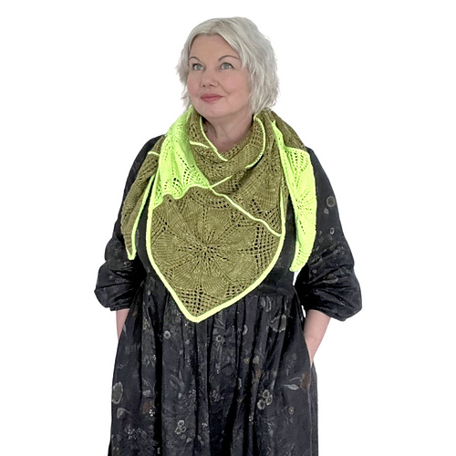 Ravelry: Cosmos Blossom Shawl pattern by Ambah O'Brien