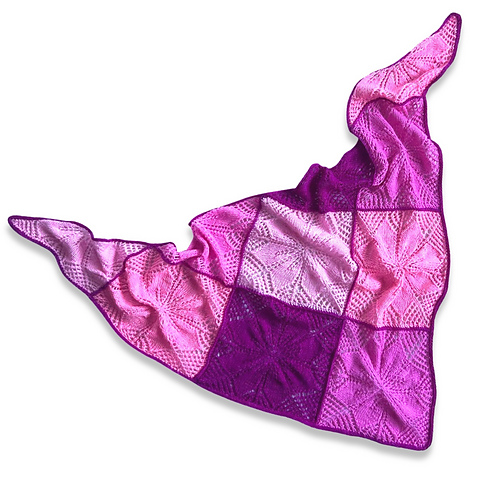 Ravelry: Cosmos Blossom Shawl pattern by Ambah O'Brien