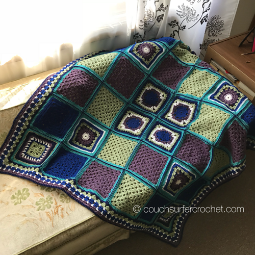 Ravelry: Hip to Be Square Blanket pattern by Couch Surfer Crochet