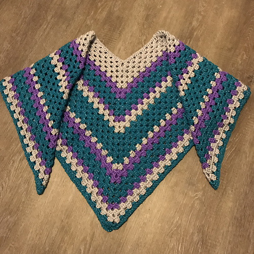 Ravelry: Sparkly Serape Poncho pattern by Couch Surfer Crochet