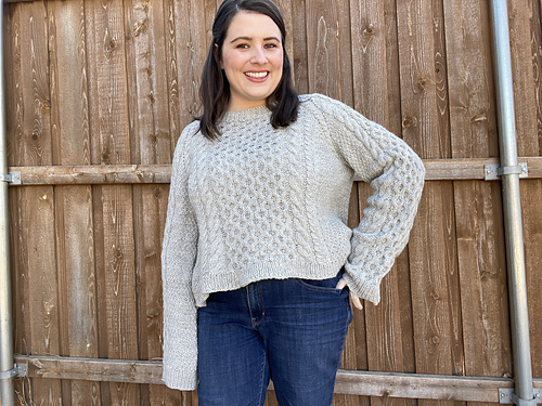 [FO] Billie Pullover : r/knitting
