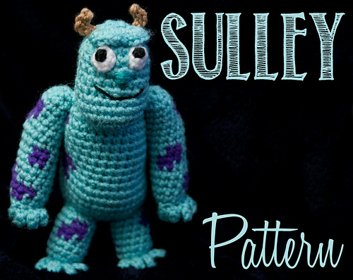 Ravelry: James P. "Sulley" Sullivan (Monsters Inc) pattern by Allison ...