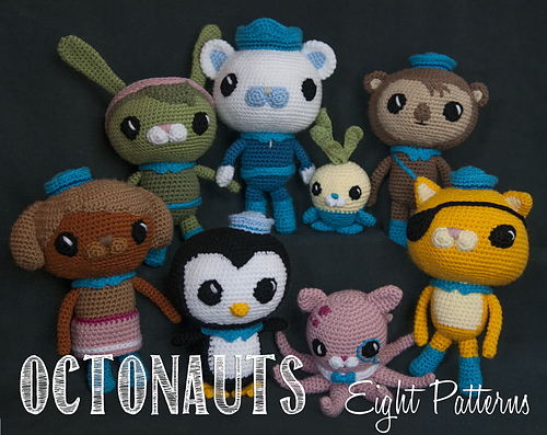 Ravelry: The Octonauts eBook - Eight Amigurumi Crochet Patterns - patterns