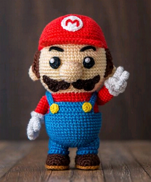 Ravelry: Mario Bros pattern by MARIA EUGENIA GARCERAN