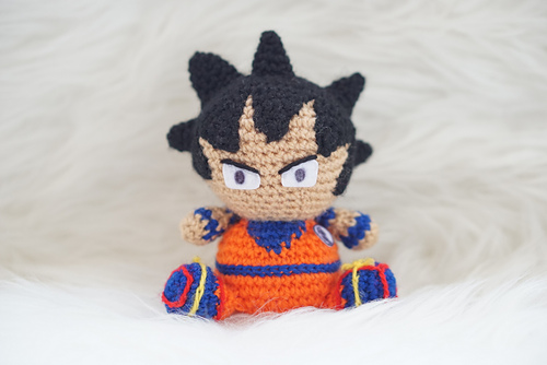 Ravelry: Amigurumi Goku pattern by Amigurumeria