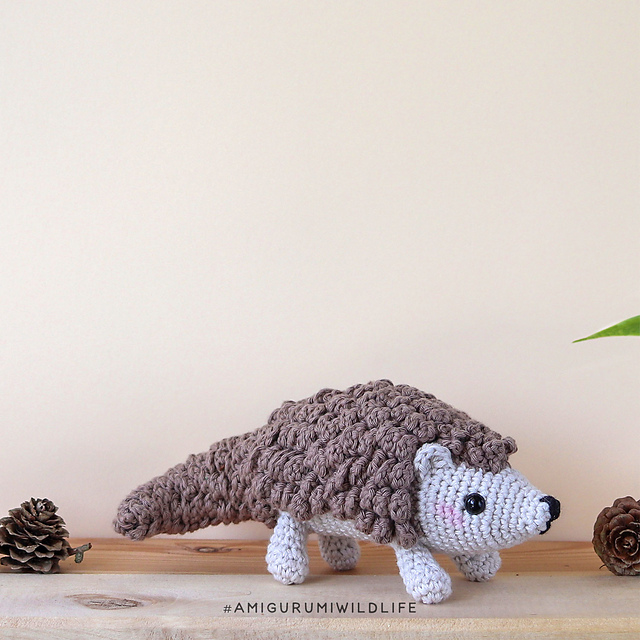 Ravelry: Wildlife Adventure - Pangolin pattern by Ilaria Caliri (aka ...