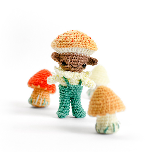 Ravelry: Mushroom Sprite and Mandrake pattern by Ilaria Caliri (aka ...