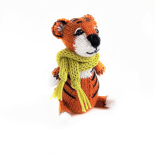 Ravelry: Knitted Tiger pattern by Tatiana Tarasova