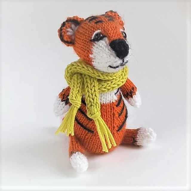 Ravelry: Knitted Tiger pattern by Tatiana Tarasova