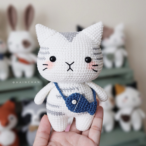 Ravelry: Silver Tabby Cat pattern by Hain Chan