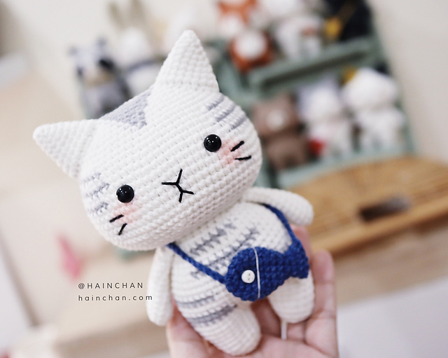 Ravelry: Silver Tabby Cat pattern by Hain Chan