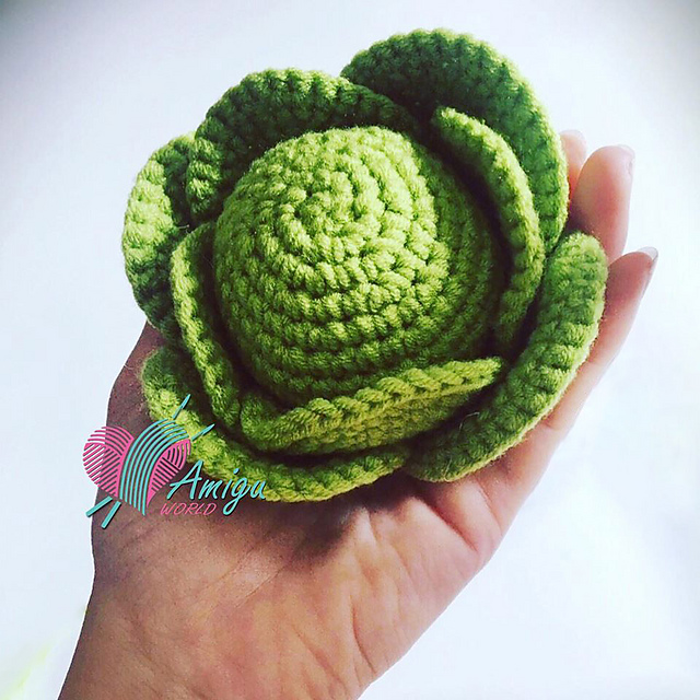 Ravelry: Cabbage amigurumi pattern by Amigu World