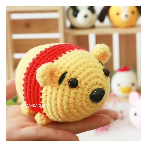 Ravelry: Amigurumi Tsum Tsum pattern by Vui Vui