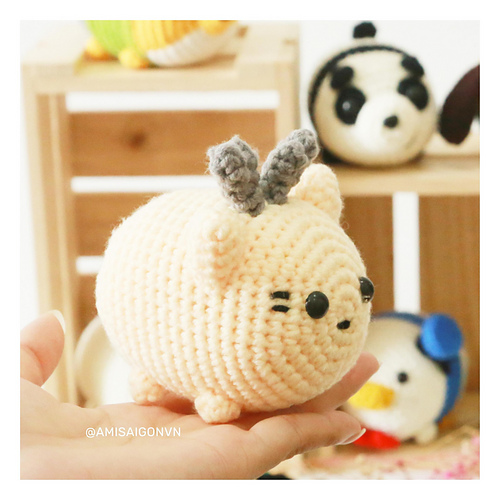Ravelry: Amigurumi Tsum Tsum pattern by Vui Vui